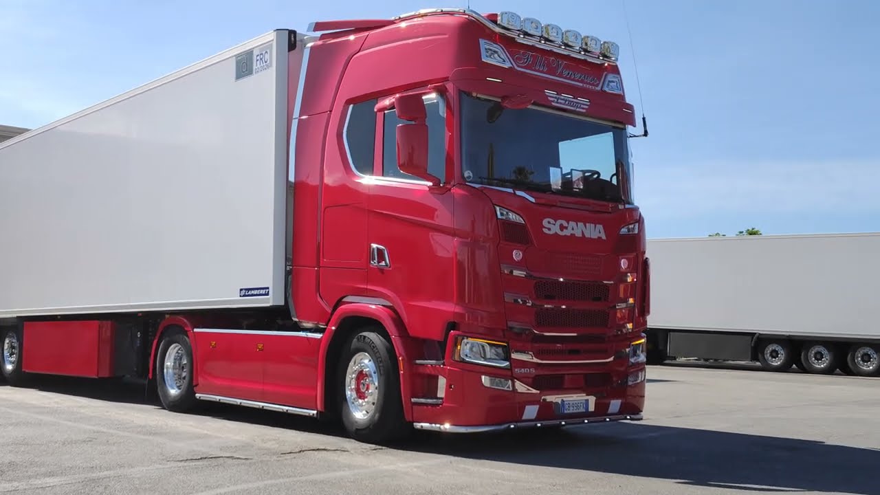[4k-UHD] Scania S540 V6 Next Generation (Red Edition) Team F.lli ...