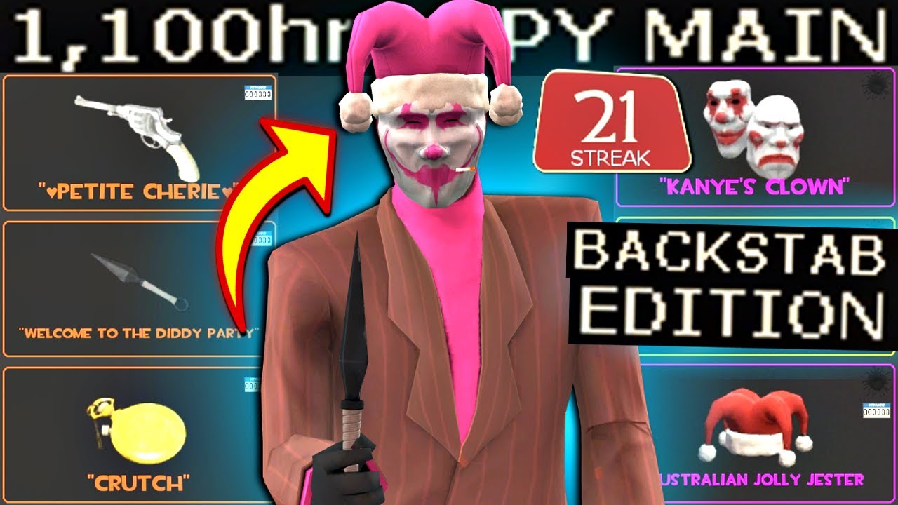 THE BACKSTAB PARTY🔸1100+ Hours Spy Main Experience (TF2 Gameplay) - YouTube