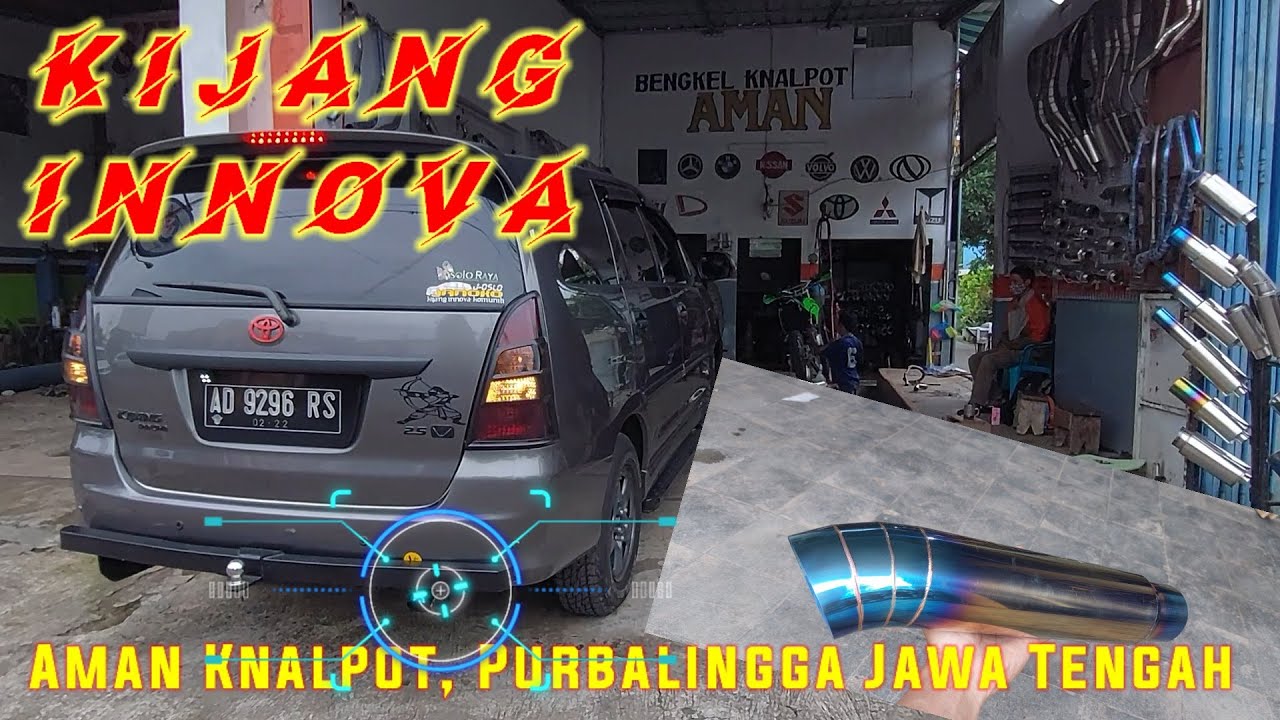 Knalpot INNOVA, Tailpipe Burn Tip Series - YouTube