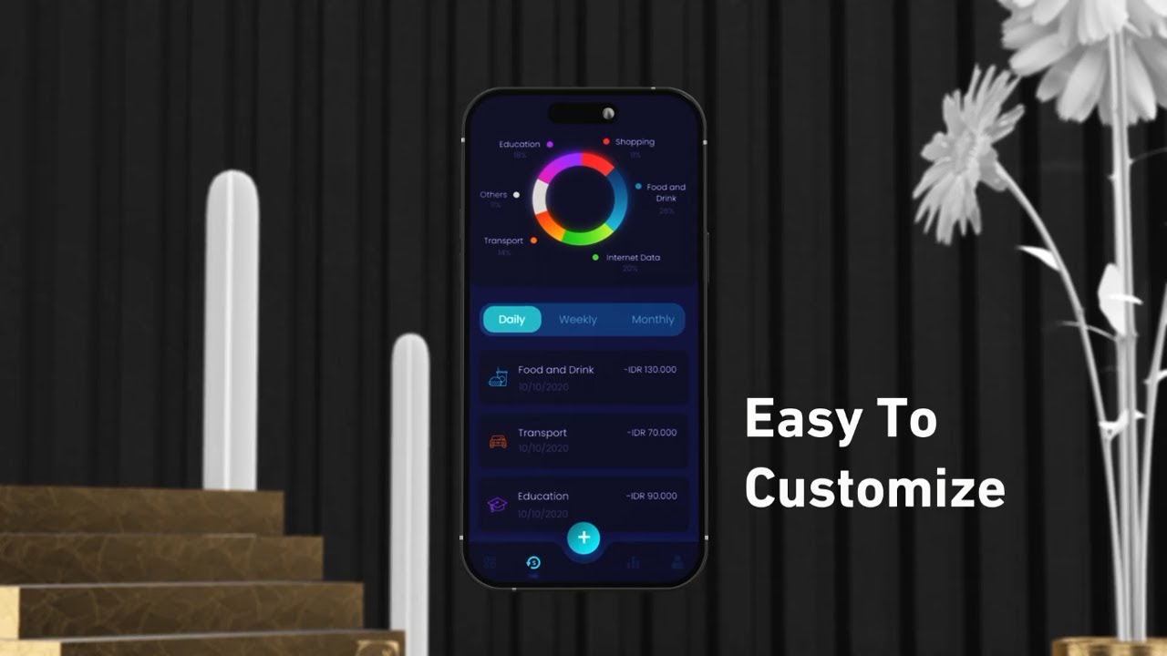 3D Phone App Promo Animation - After Effects Template - YouTube