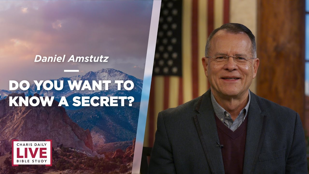 Do You Want to Know a Secret? - Daniel Amstutz - CDLBS for February 9 ...
