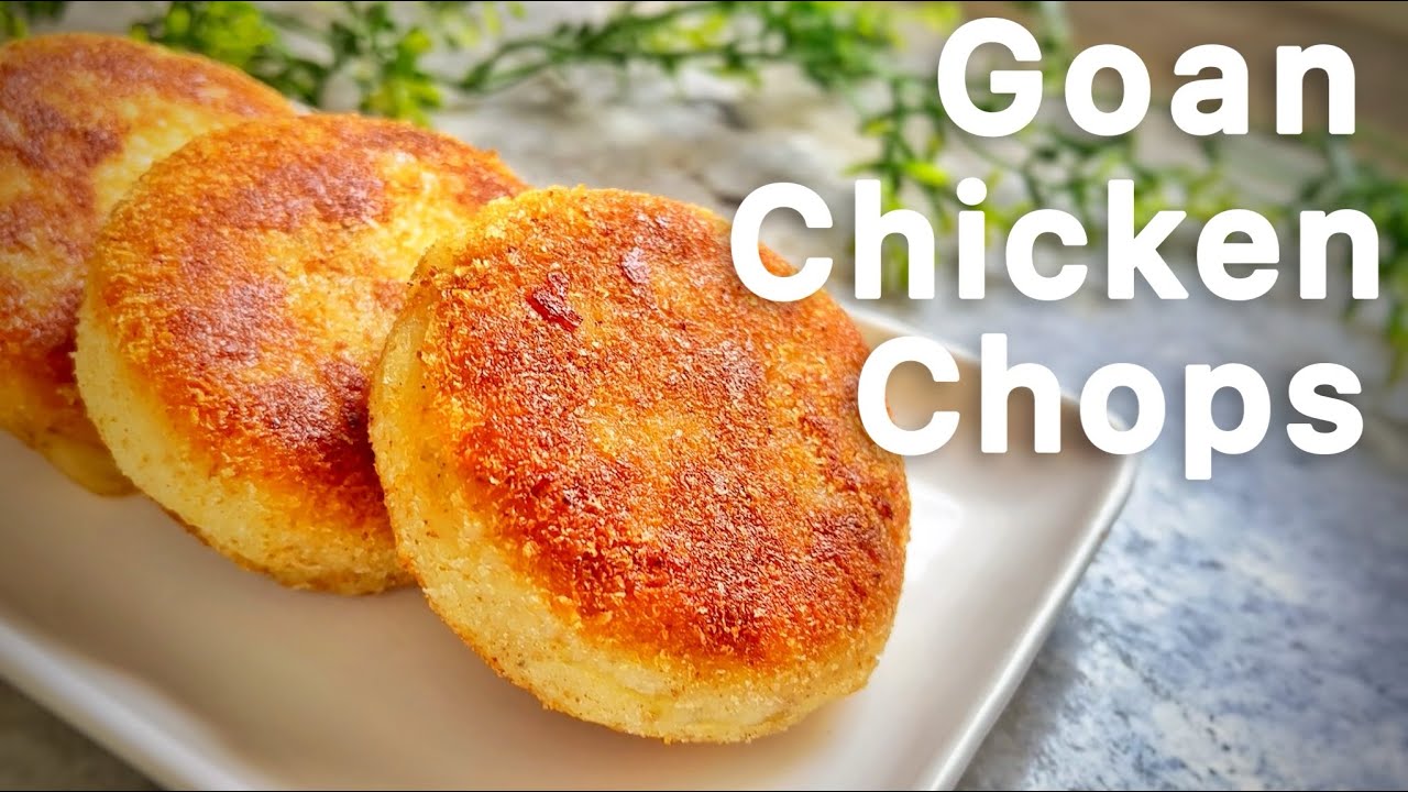 Chicken Potato Chops | Goan Style Chops with Chicken Stuffing - YouTube