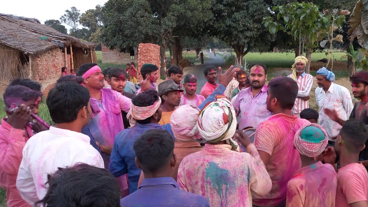 Holi faag bahupur raebareli (जब अईहें बलम ख्यालब होली) #holifaag #faag ...