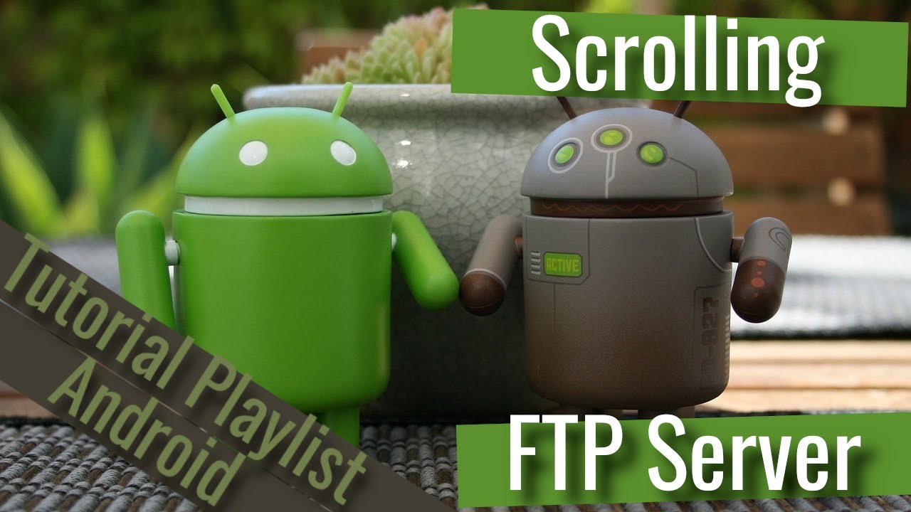 Turn phone into ftp server - YouTube