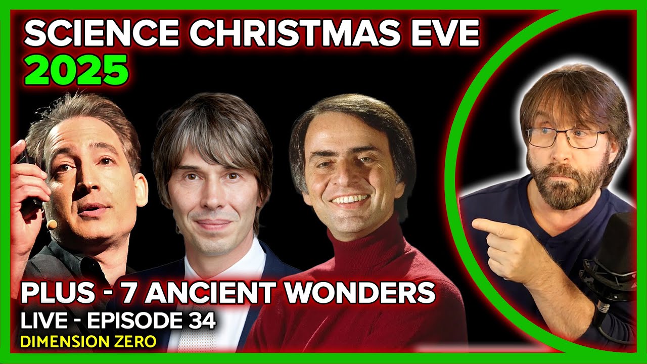 SCIENCE Christmas 2025 - Brian Greene - Brian Cox - Carl Sagan - LIVE 7 ...