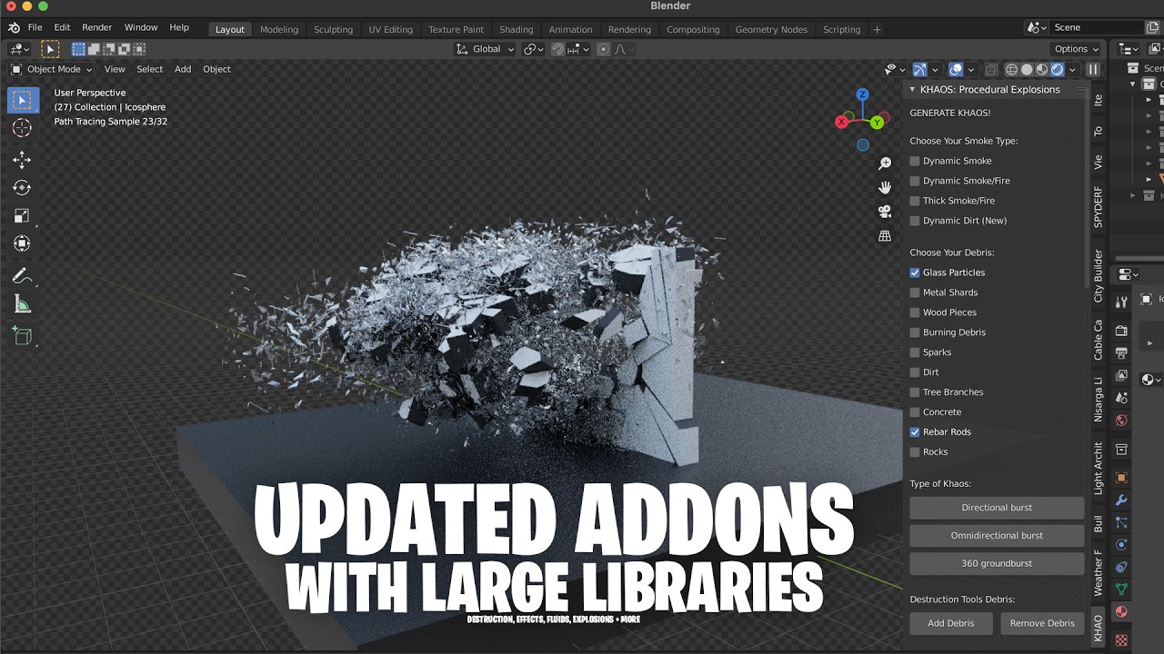Updated Asset libraries for artists - YouTube