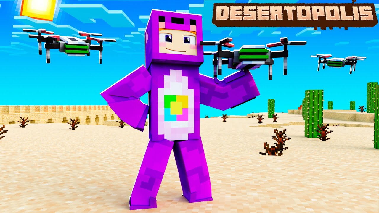 Minecraft pero, SOBREVIVIENDO en el DESIERTO #8 - SURVIVAL con MODS ...