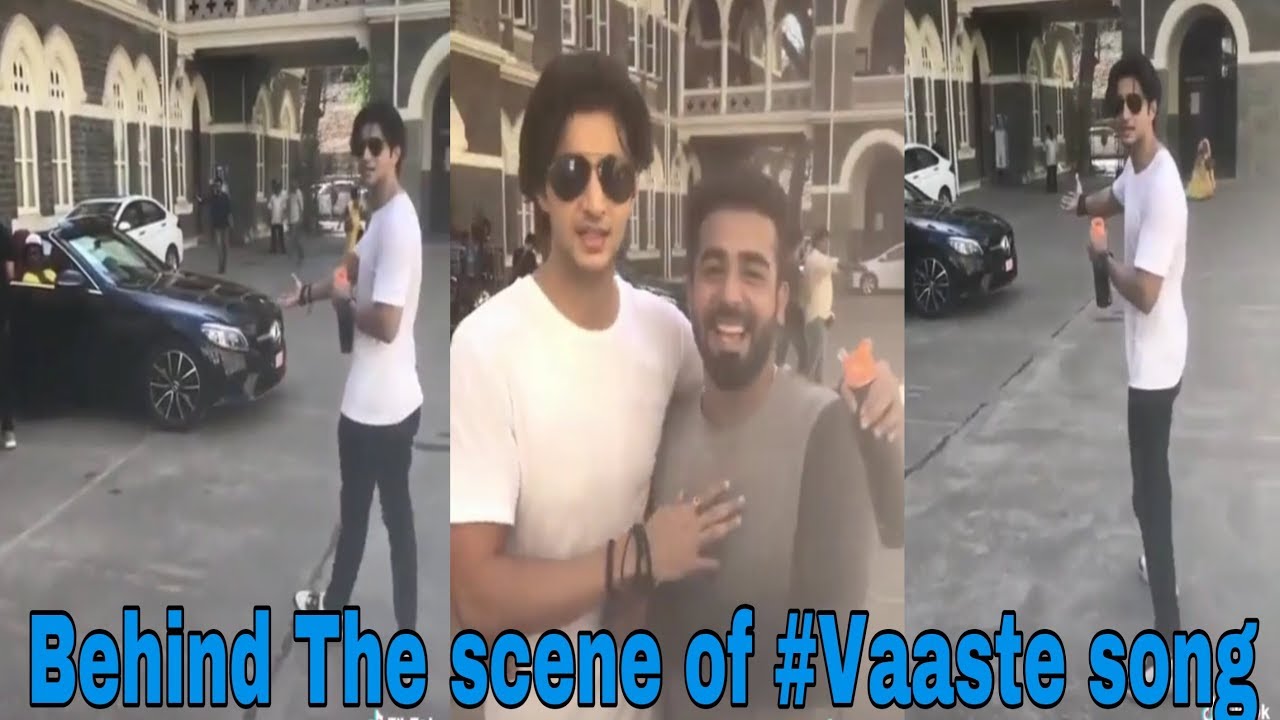 Behind The scene of #Vaaste song | Behind the Scene of vaaste song # ...
