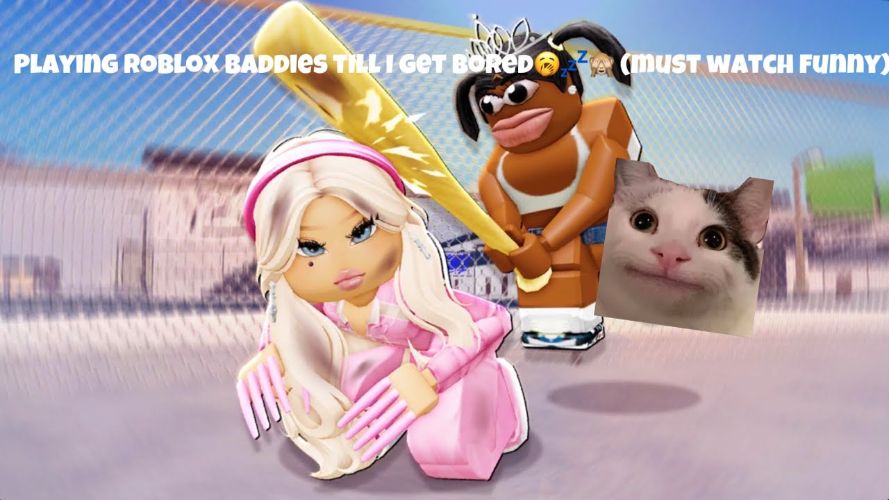 PLAYING BADDIES ROBLOX TILL I GET BORED🥱💤🙈 (must watch funny) - YouTube
