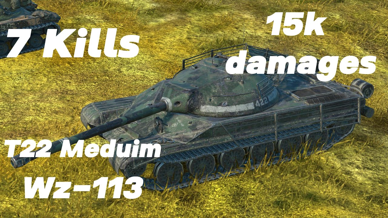 T-22 medium 7kills, Wz-113 | Pro world of tank Blitz Gameplay | 4k HD ...