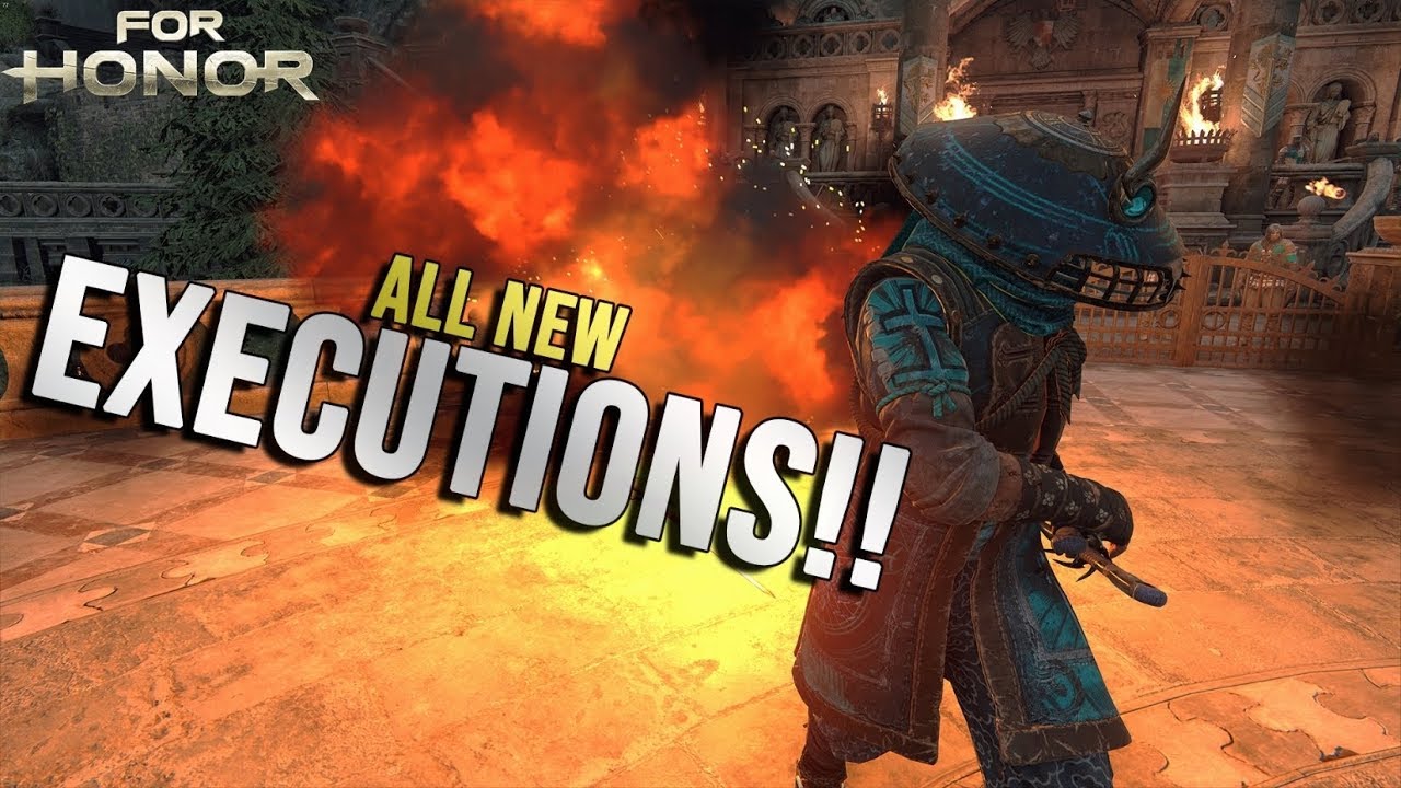 ALL NEW EXECUTIONS ⚔️ (Reaction) | For Honor - YouTube
