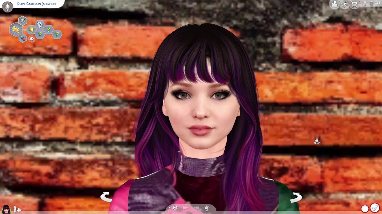 The Sims 4 | Create A Sim : Dove Cameron - YouTube