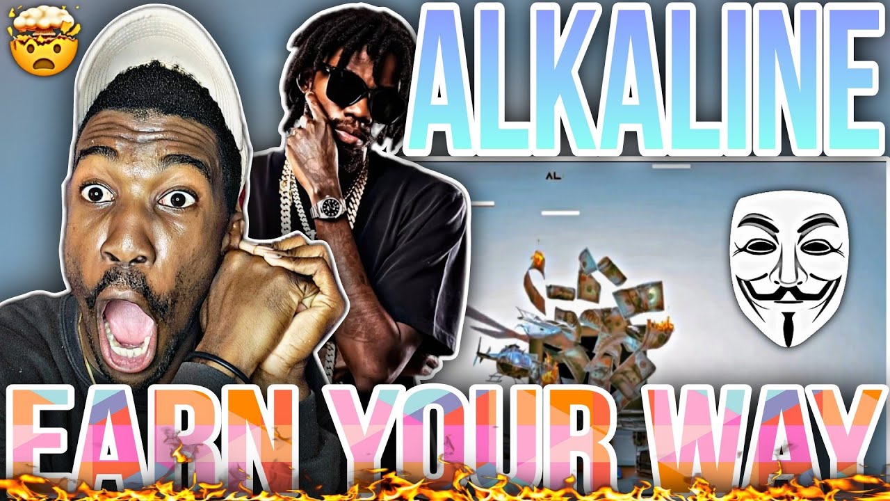 Alkaline - Earn Your Way (Official Visualizer) REACTION 🔥🎭 - YouTube
