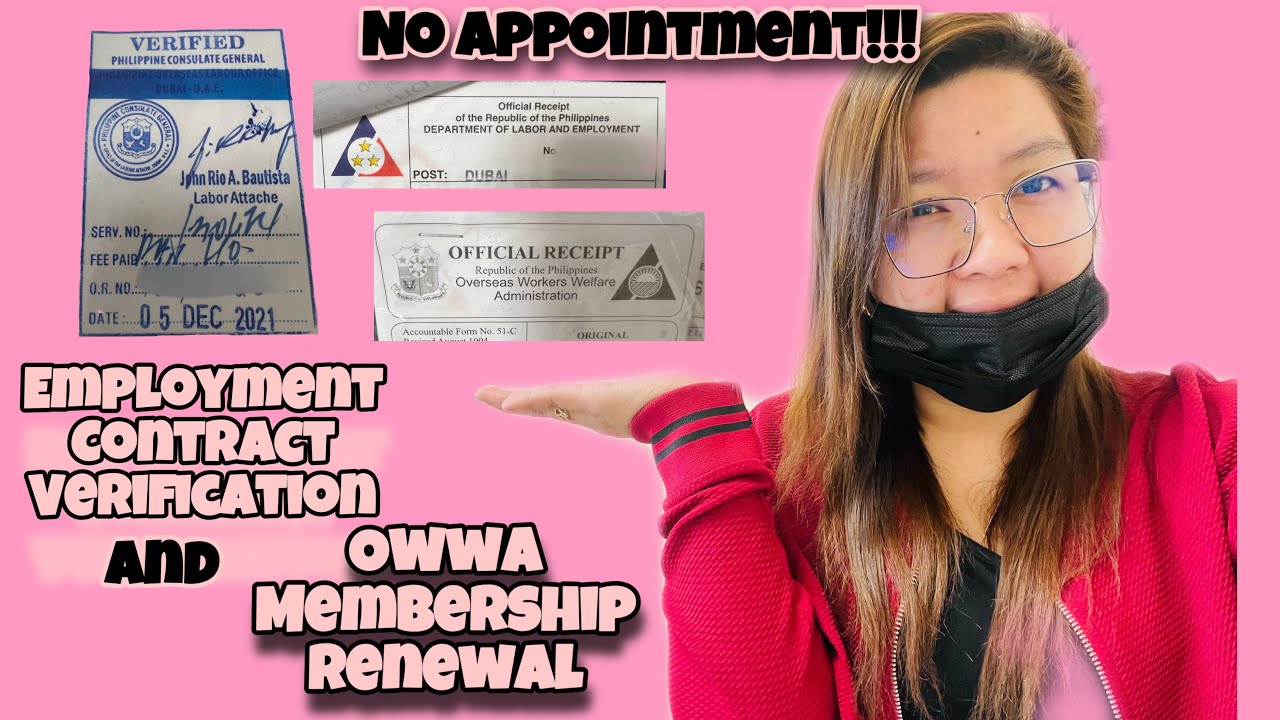 POLO CONTRACT VERIFICATION AND OWWA RENEWAL || NO APPOINTMENT # ...