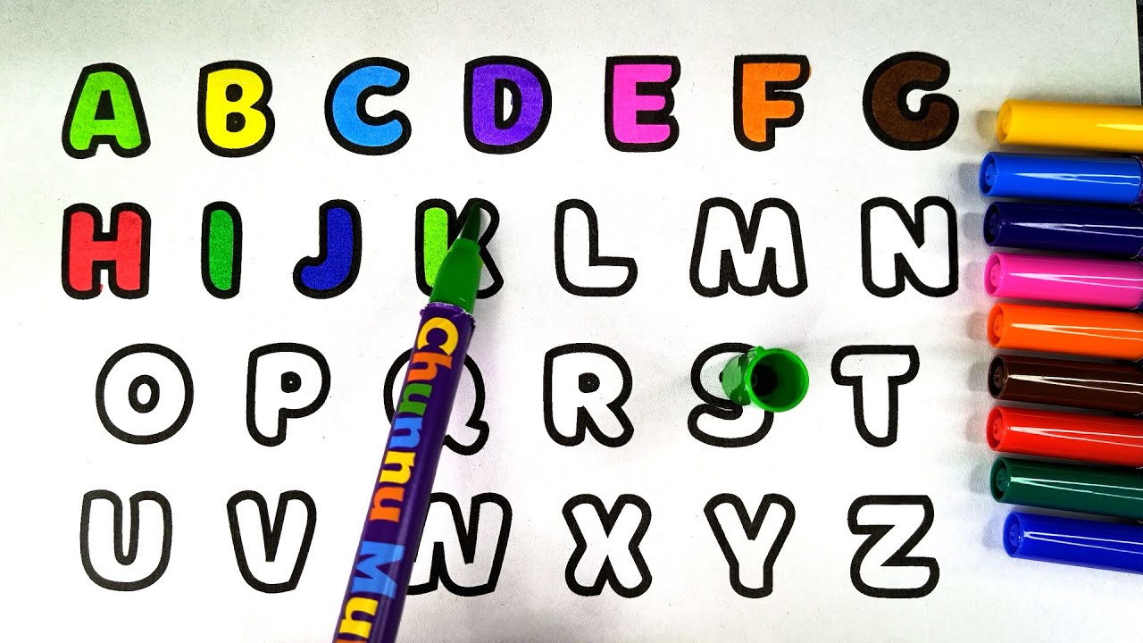 🔴 ABCD Fun! Colorful Alphabet Learning for Toddlers 🌈 - YouTube
