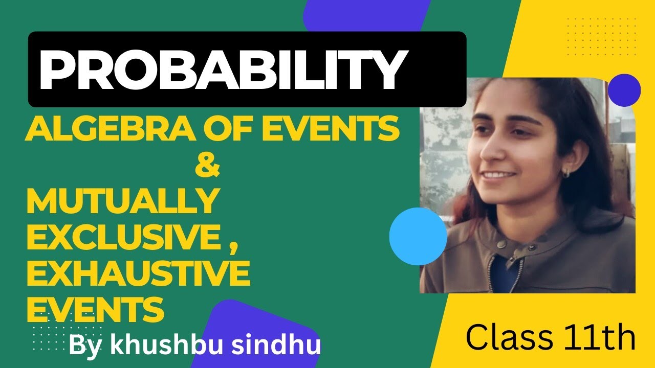 algebra of events | algebra of events in probability class 11 ...