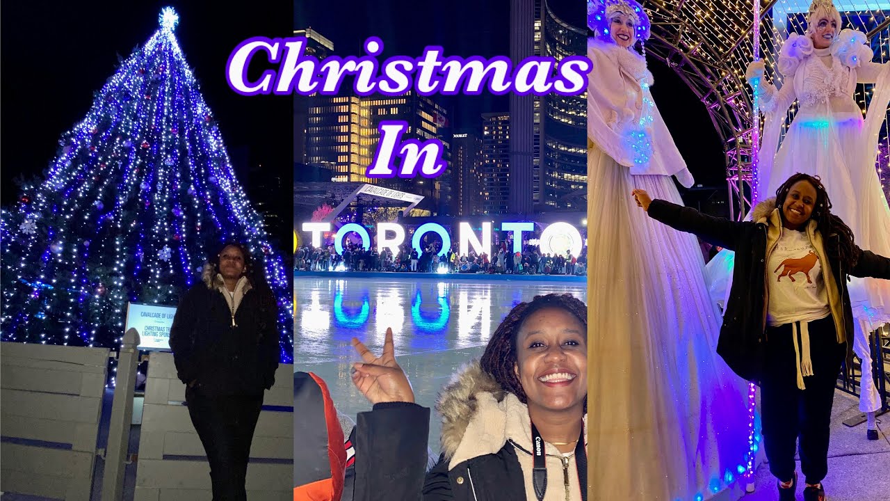 CHRISTMAS IN TORONTO - LIFE IN CANADA Cavalcade of lights on Nathan ...
