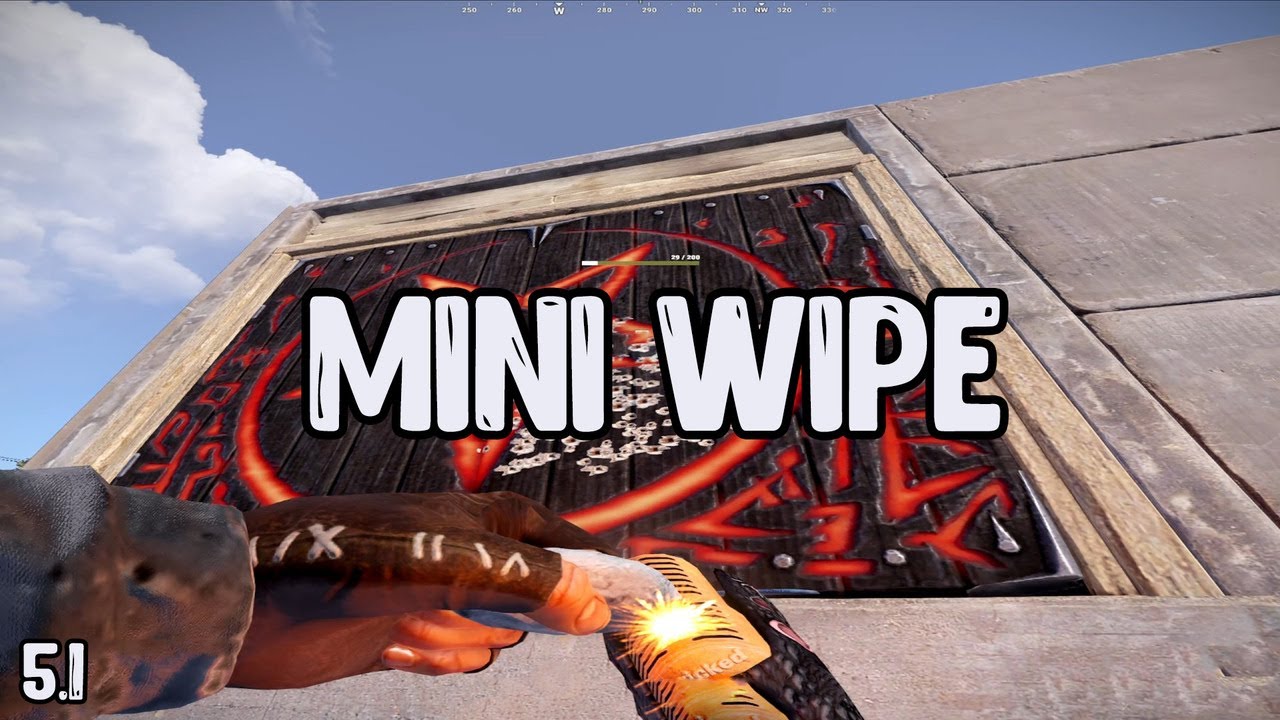RUST | TEACHING THE NEIGHBORS TO LOCK THEIR DOORS | mini wipe 5.1 - YouTube