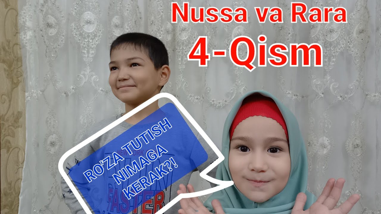 NUSSA va RARA hayotda taqlid 4-Qism - YouTube