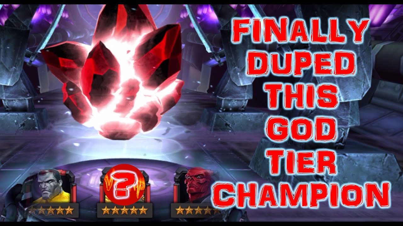 MCOC: CRYSTAL OPENING FINALLY DUPED THIS OLD GOD-TIER CHAMPION - YouTube