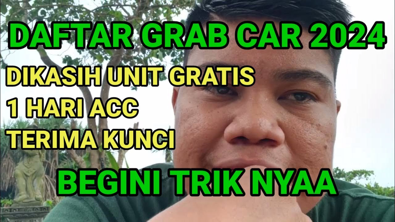 Daftar Grabcar Mobil langsung acc, gratis. Grab Mobil Daftar 2024 - YouTube