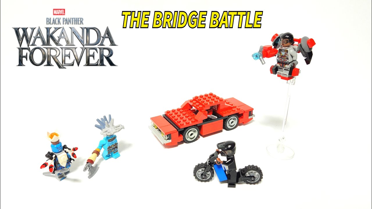 LEGO Black Panther Wakanda Forever The Bridge Battle MOC - YouTube