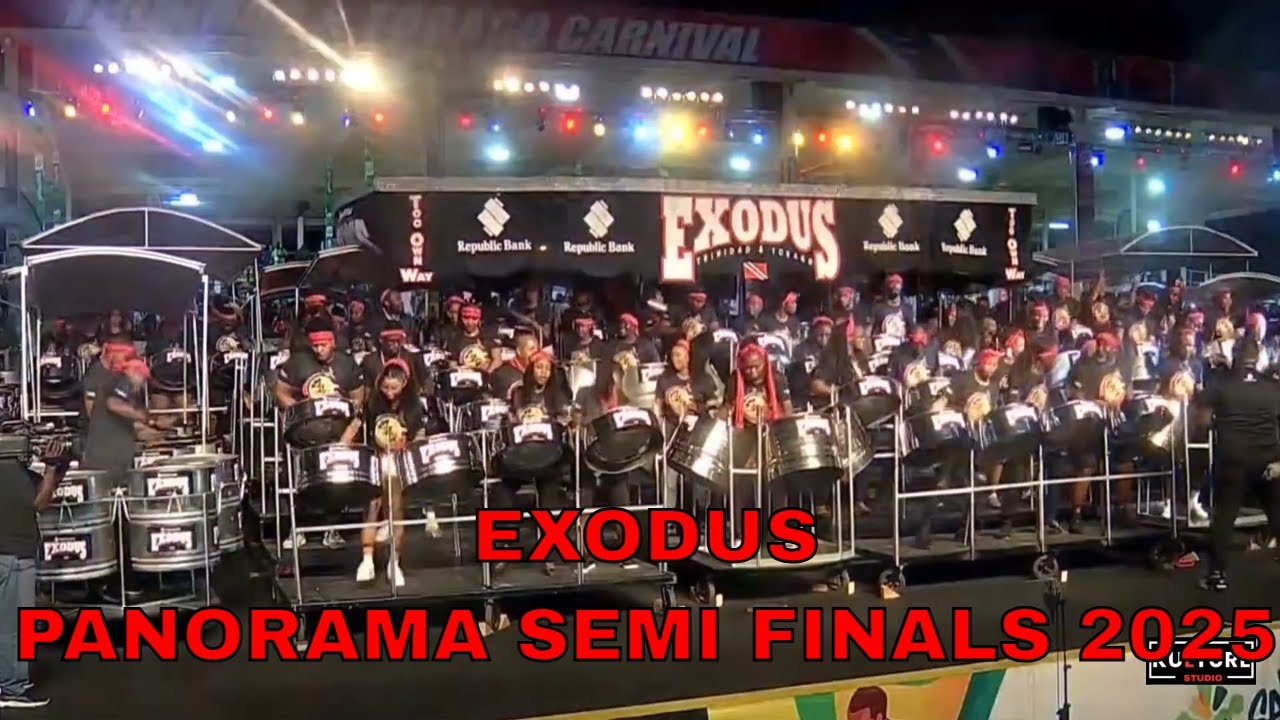 Exodus Steel Orchestra Too Own Way Panorama Semi Finals 2025 Large Band ...