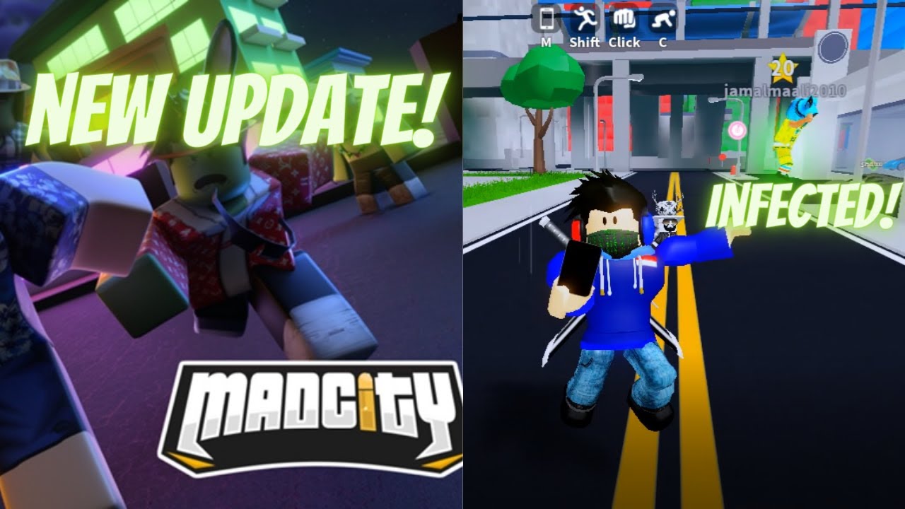 NEW MAD CITY UPDATE! New Infection Game mode, New Cash Code, and MORE ...