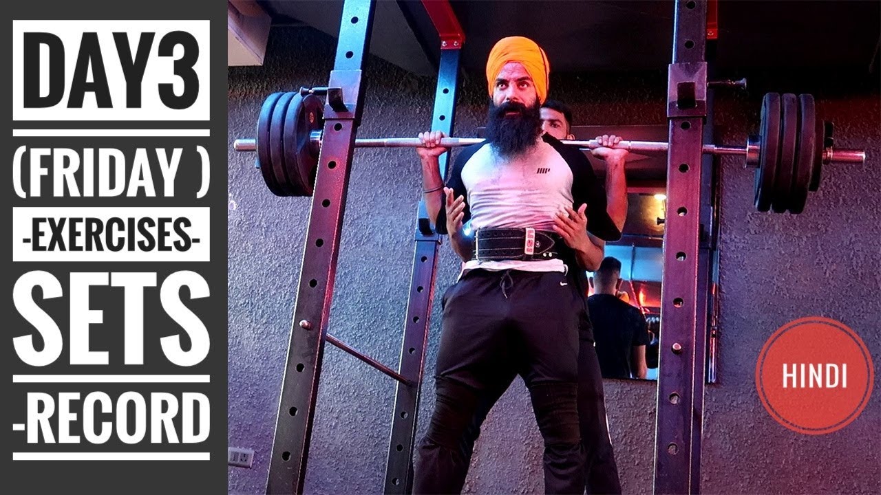 Powerlifting India 😱 TRAINING/STRENGTH GAIN WORKOUT PLAN|| FINAL DAY ...