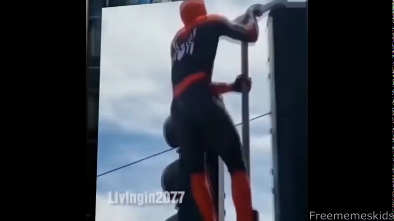 Spider man got caught lacking - YouTube