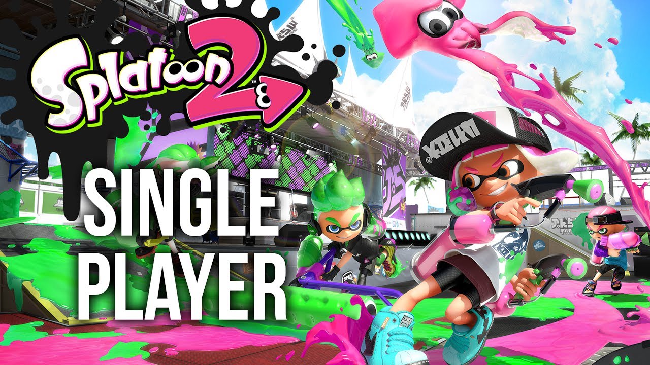 SPLATOON 2 Single Player Gameplay - Hero Mode Gameplay & Impressions ...