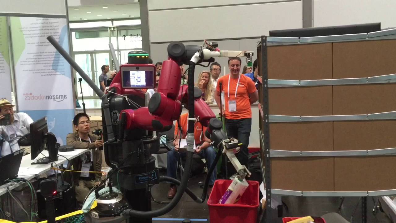 Amazon Picking Challenge 2016: Team-K pick task - YouTube