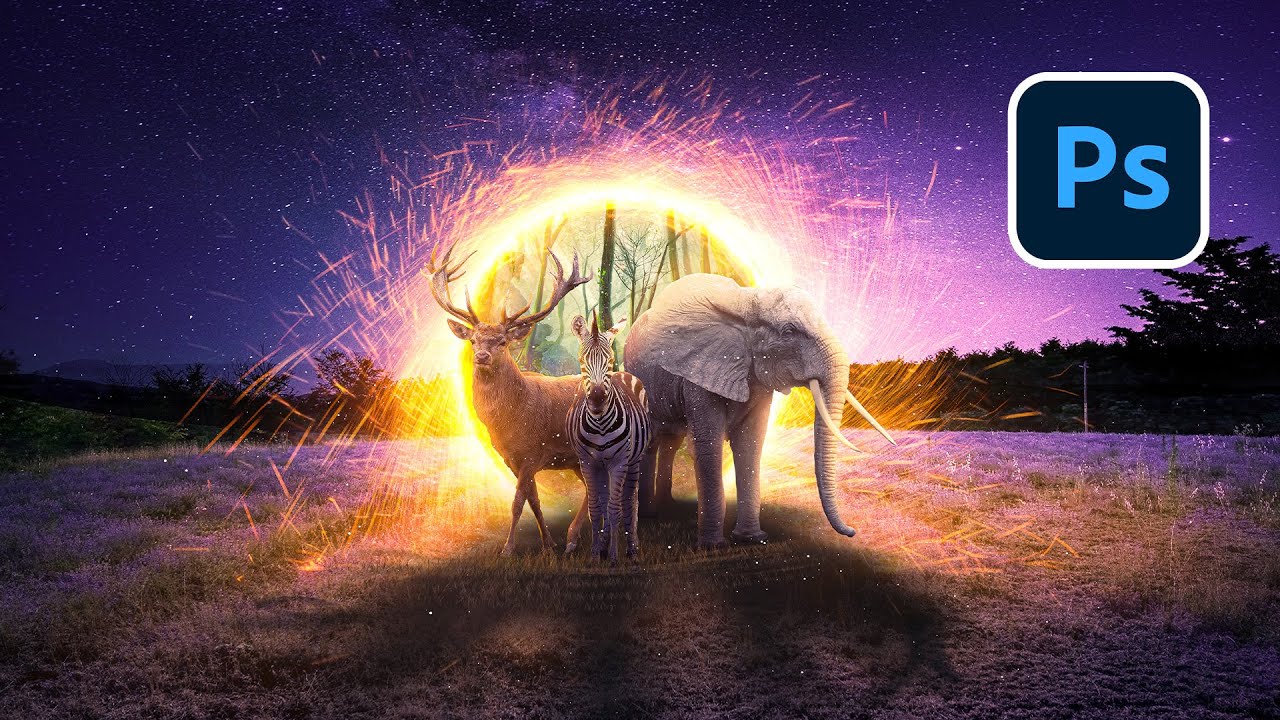 PORTAL - Photo Manipulation Tutorial | Photoshop editing - YouTube