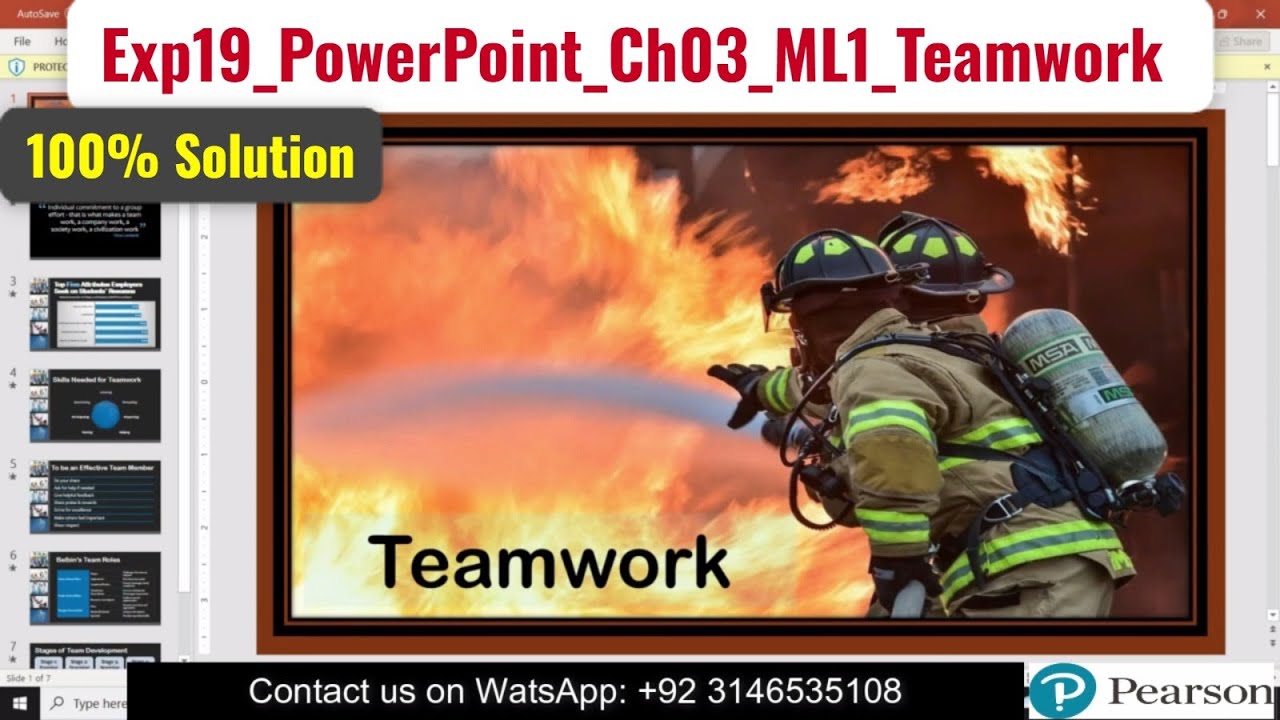 Exp19_PowerPoint_Ch03_ML1_Teamwork | PowerPoint Chapter 3 Mid-Level # ...