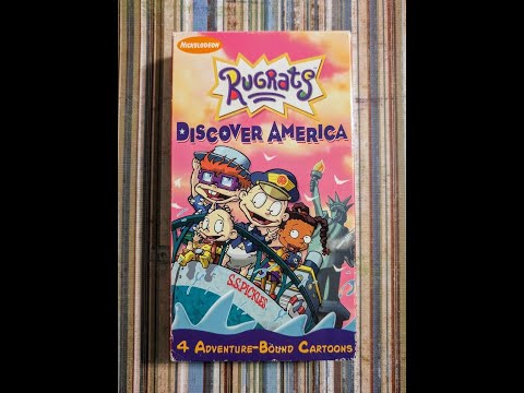 Opening To Rugrats: Discover America (2000) VHS - Reversed!