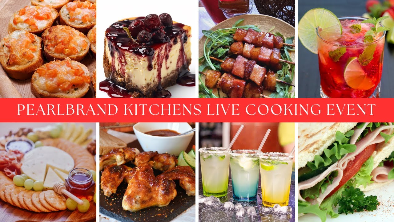Pearlbrand Kitchens LIVE Cooking Event - YouTube