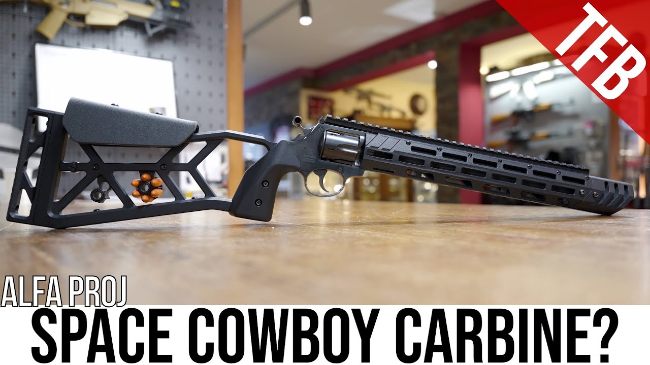 The SPACE COWBOY Revolver Carbine! (By Austria Arms & Alfa Proj) - YouTube