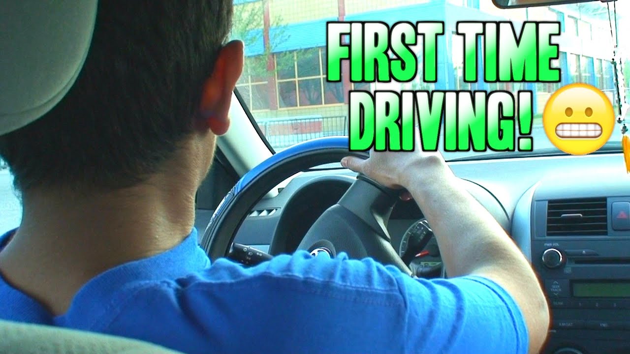 MY FIRST TIME DRIVING! WHO DROVE BETTER? - YouTube