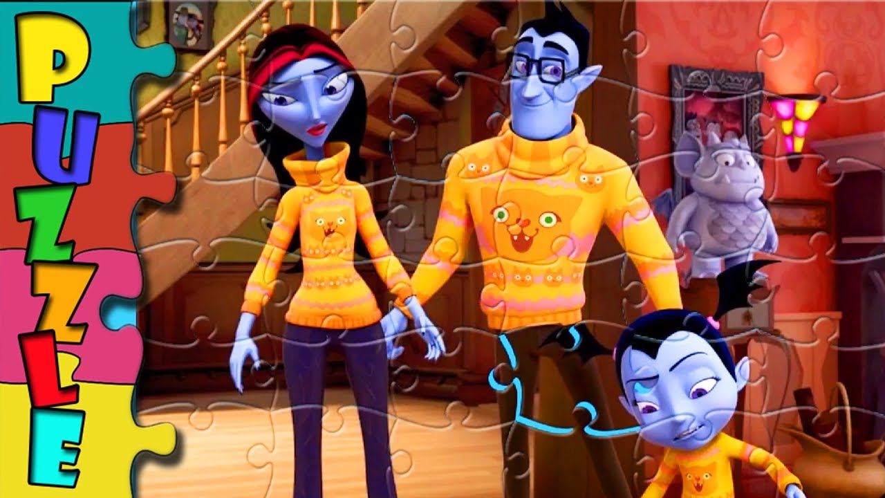 Disney VAMPIRINA Puzzle Game JIGSAW Puzzles ㋡ Rompecabezas Vampirina ...