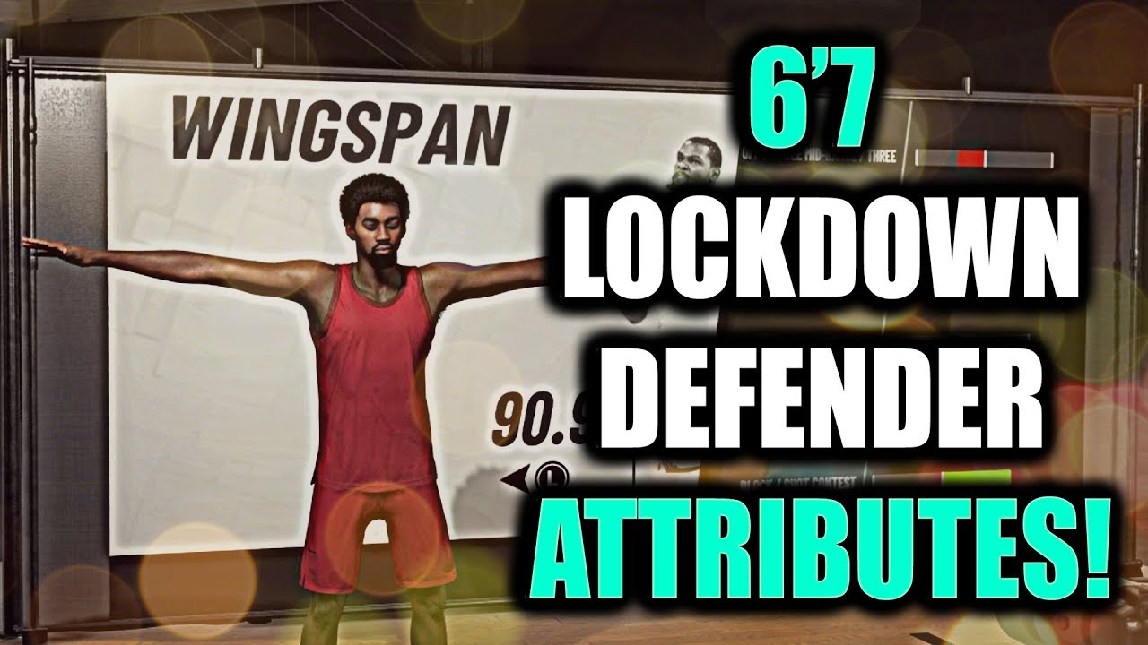 6"7 LOCKDOWN DEFENDER ATTRIBUTES! MAX WINGSPAN!- NBA 2K19 PRELUDE - YouTube