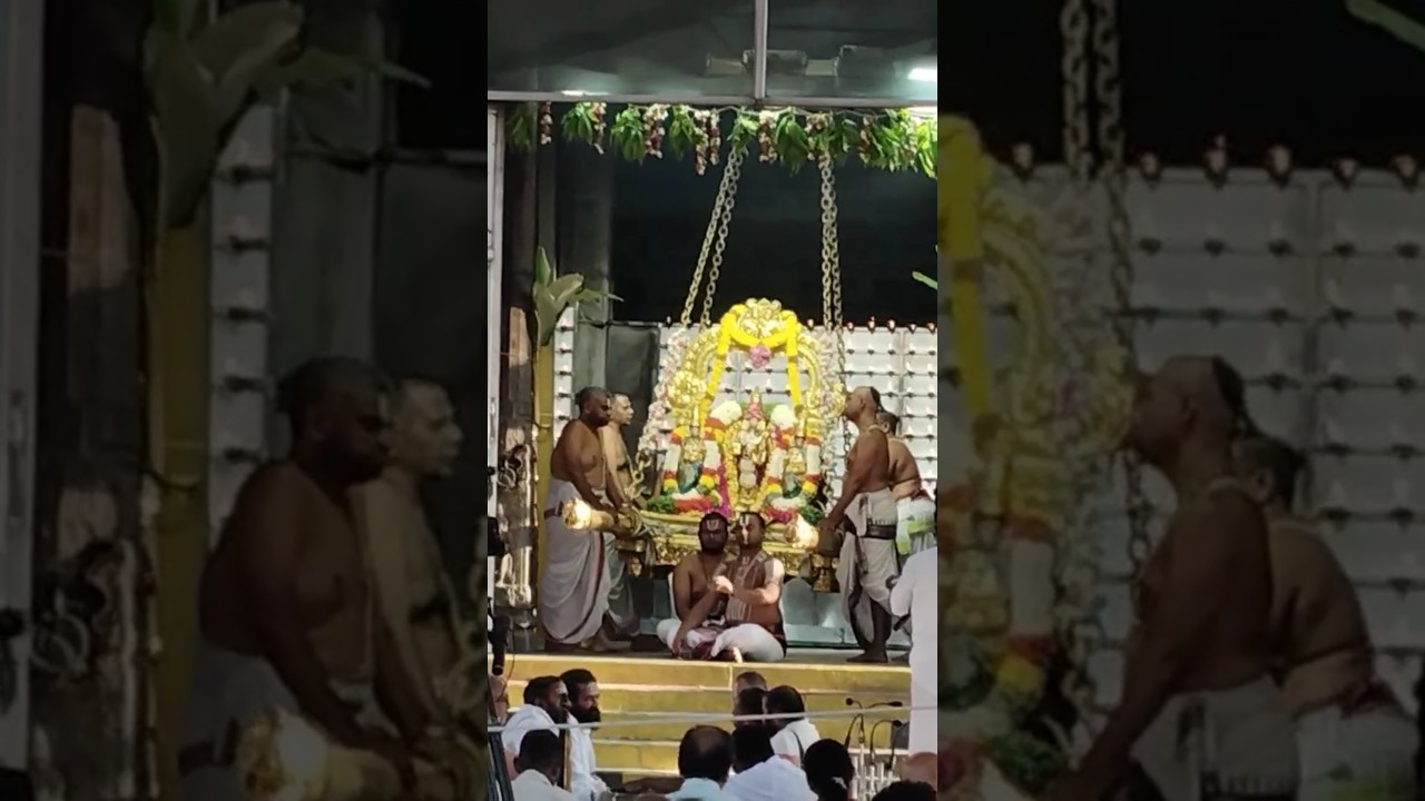 sahasra deepa alankarana at Tirumula - YouTube