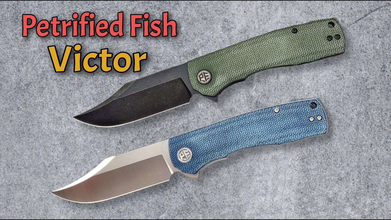 Petrified Fish Victor: Another Budget Knife Win in a Bowie Blade! - YouTube