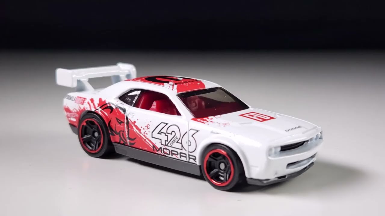 Hot Wheels Mainline Review: '18 Dodge Challenger Drift Car | Formula ...
