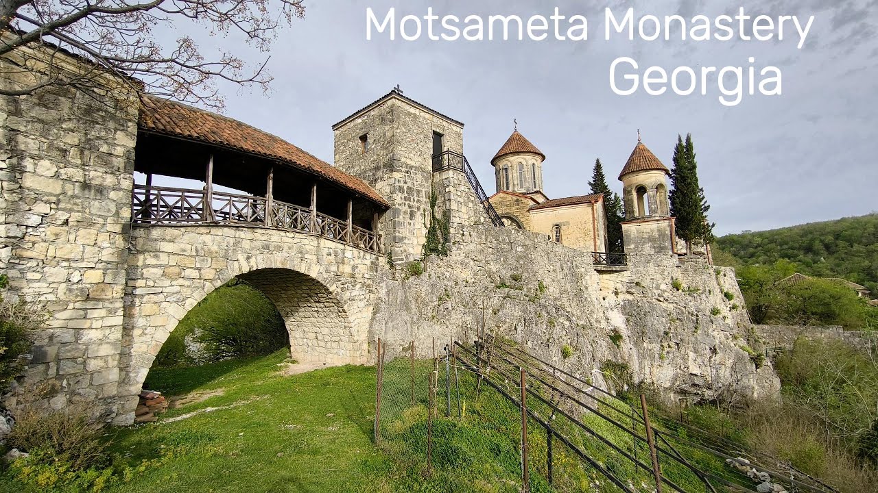 Motsameta Monastery. Imereti region. Georgia - YouTube