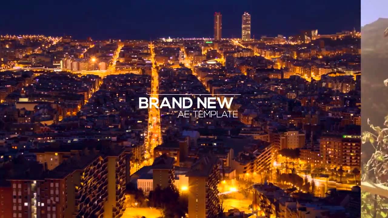 Simple Slideshow | After Effects Template - YouTube