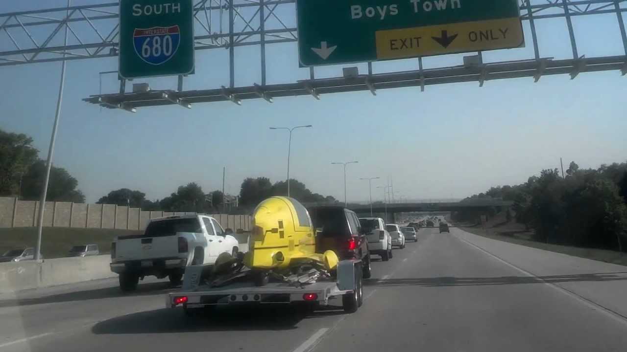 Super weird car spotted on the interstate - YouTube