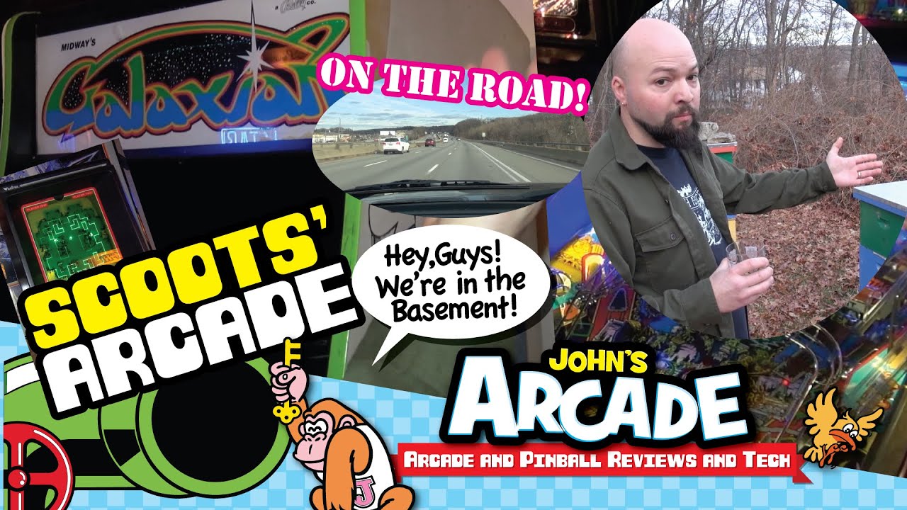 John visits Scoots' Arcade - Arcade Tour, Rip-Off arcade, Vectrex, cool ...