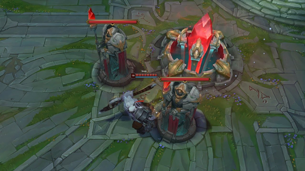 League of Legends - Super Stacking Sion Makes Nexus Look Like Inhib ...