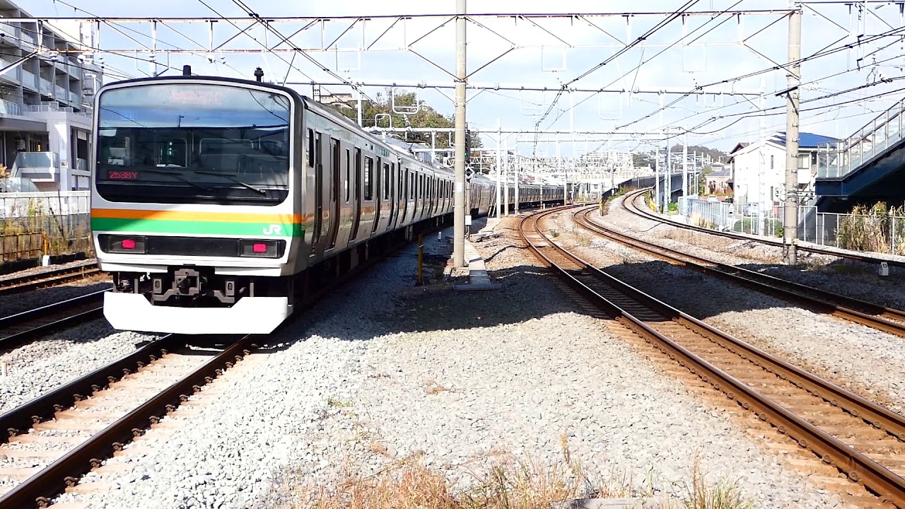 JR Lines inside Yokohama - YouTube