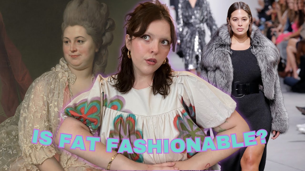 the WILD history of plus size fashion - YouTube